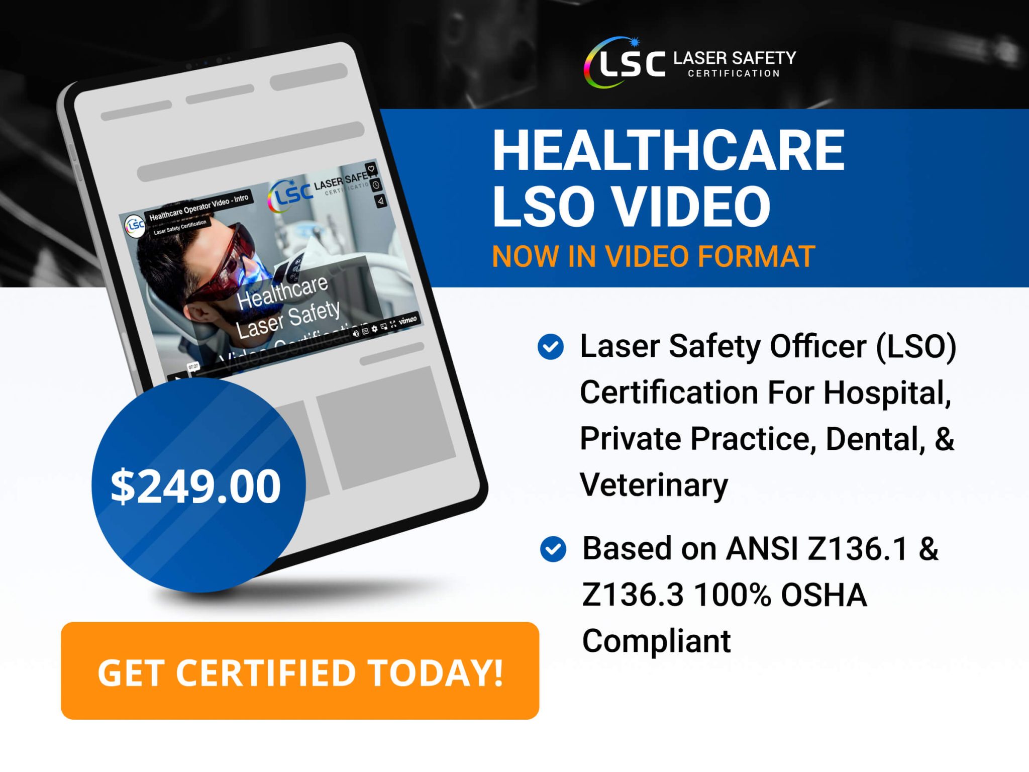 Choose your Healthcare LSO+Operator Video Course - Laser Safety ...
