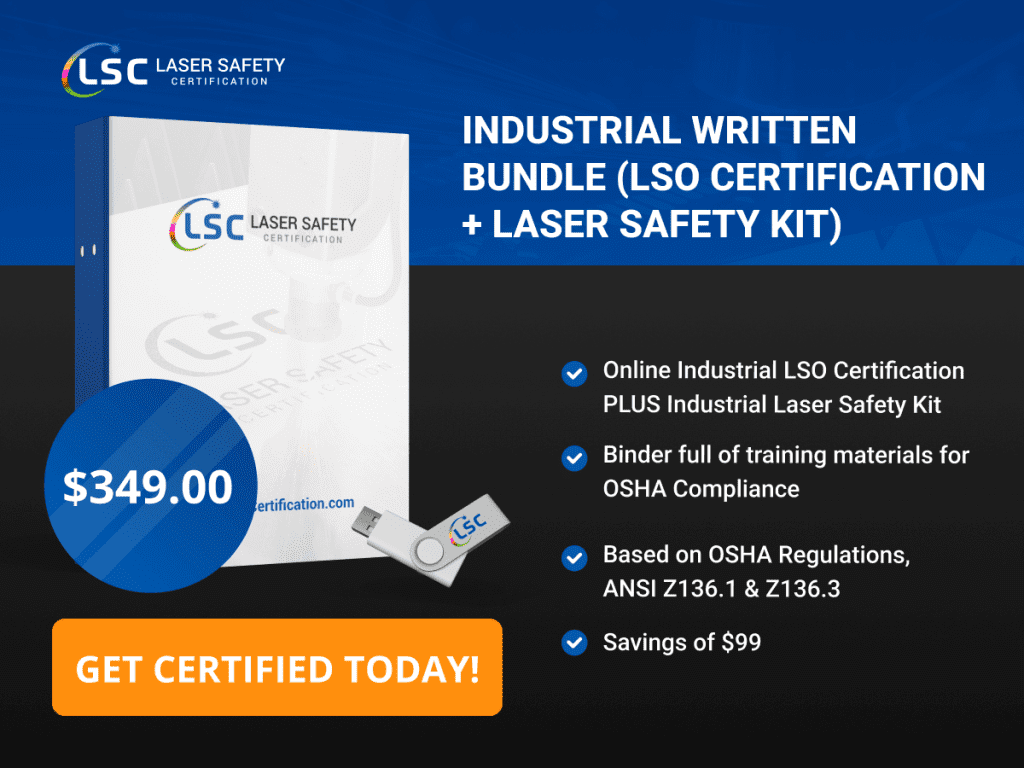 Choose your Industrial LSO+Operator In-House Bundle - Laser Safety ...