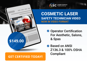 Choose your Cosmetic Operator Video Course - Laser Safety Certification