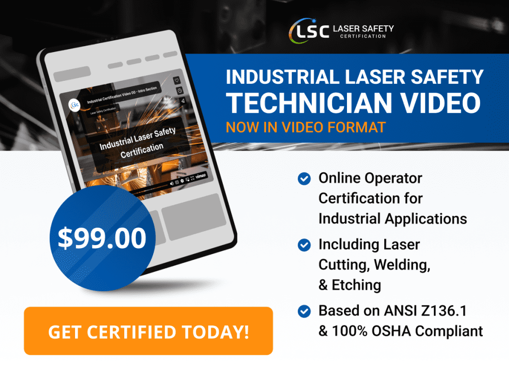 Laser Safety Course Catalog - See All Our Certifications ...