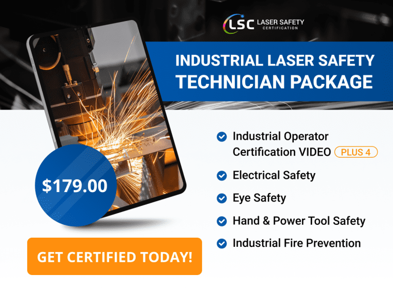 Laser Safety Course Catalog - See All Our Certifications ...